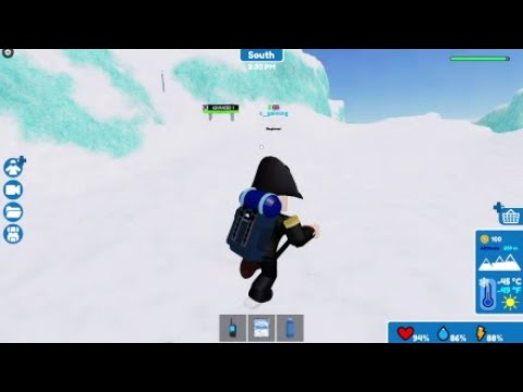 Roblox snow hiking* - YouTube