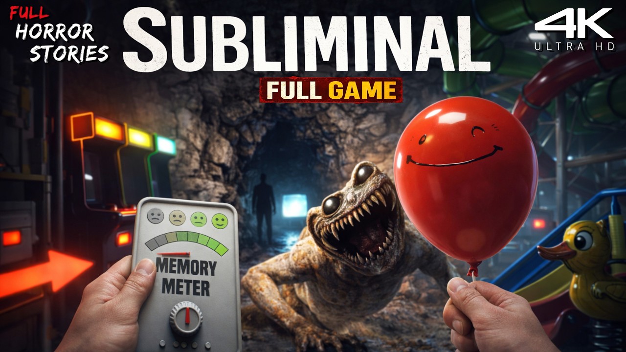 Subliminal Full Gameplay 4K + All Endings @FHSFullHorrorStories - YouTube