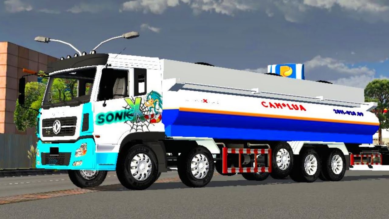 Share Mod Dongfeng Chở Xăng 5 Chân Bus Simulator Indonesia - YouTube