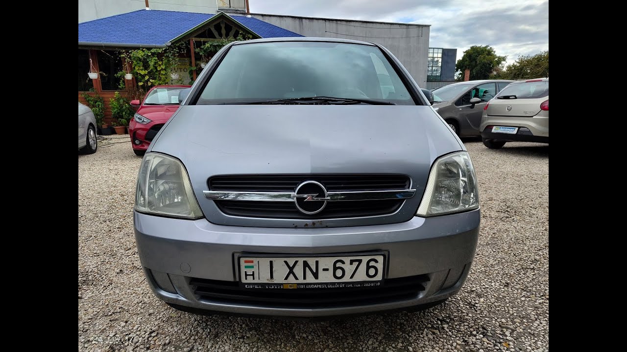 Opel Meriva 1.6 Teszt - Bemutató - Eladó - YouTube