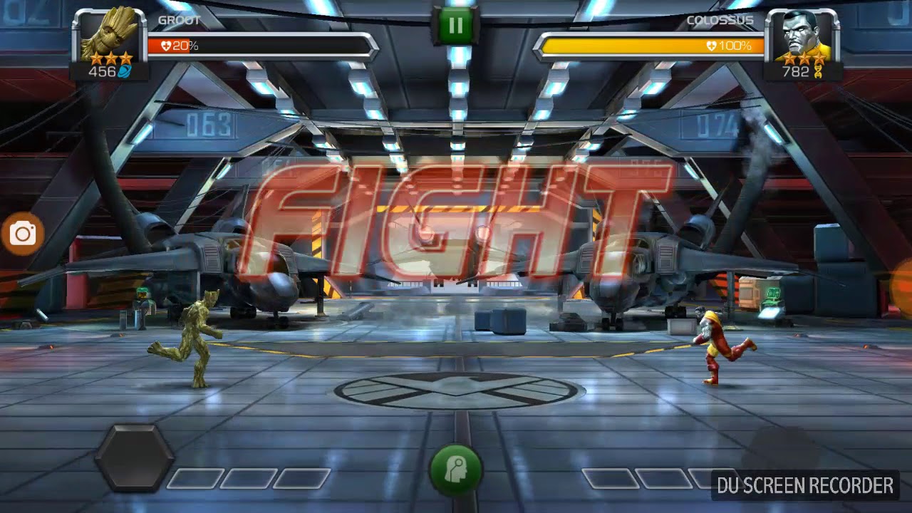 Groot vs colossus - YouTube