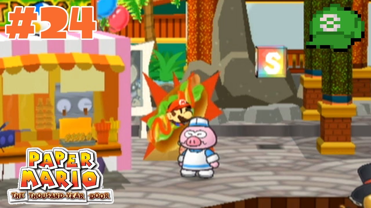 Paper Mario: The Thousand-Year Door |#24| "Exotic Hot Dogs" - YouTube