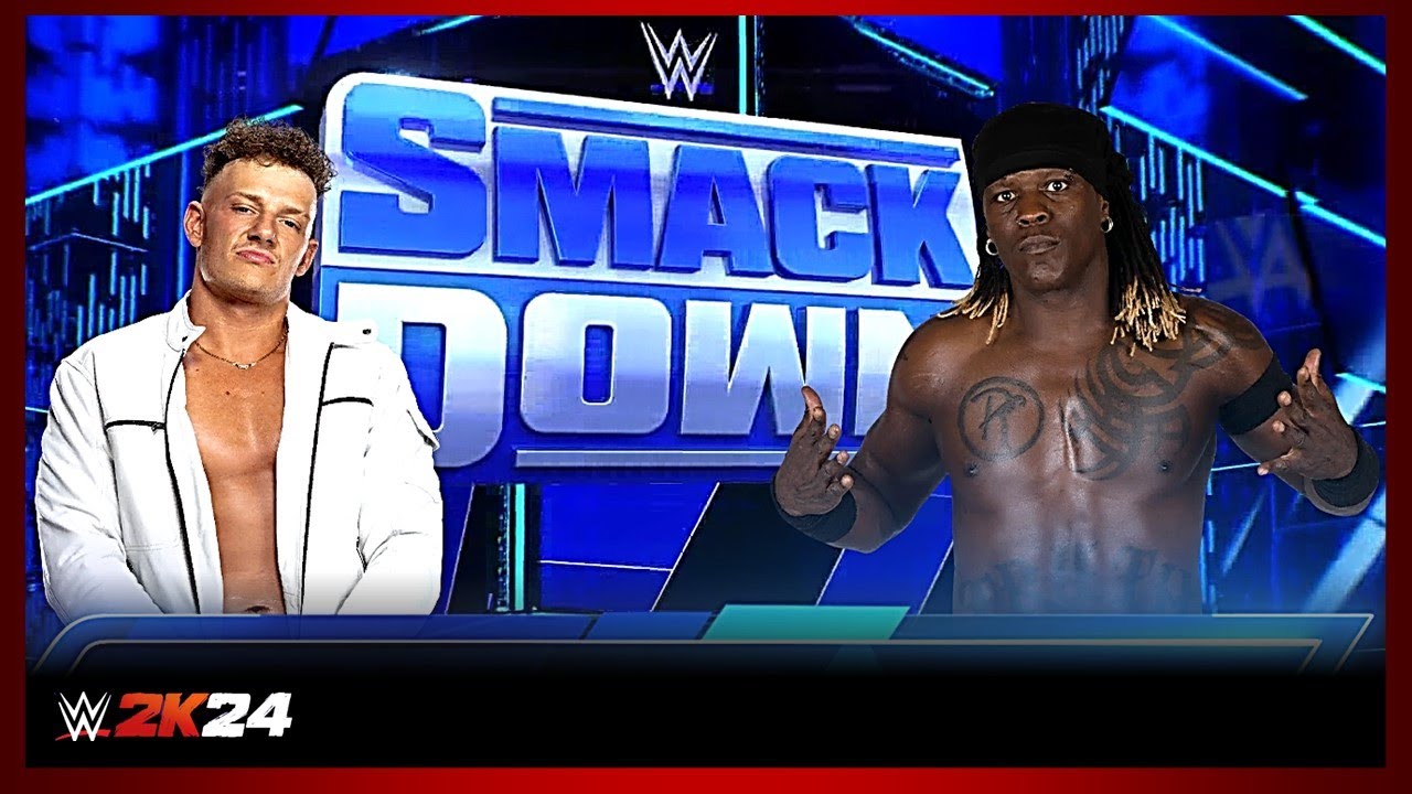 WWE 2K24 | CHANNING "Stacks" LORENZO vs R-TRUTH - YouTube