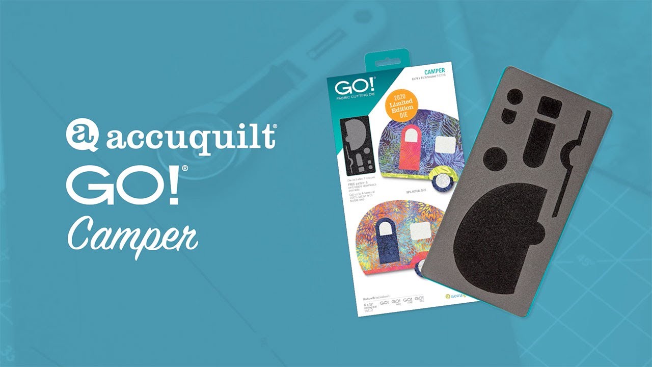 Create DIY Camper Decorating Ideas with the new AccuQuilt GO! Camper ...