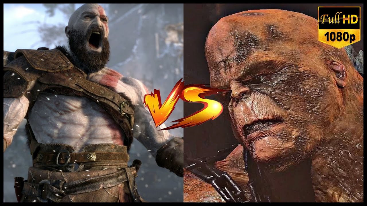 God of War 3 Remastered - Kratos Vs. Cronos Boss Fight - YouTube