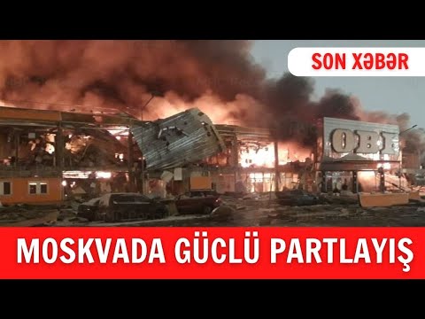Moskvada güclü partlayış olub