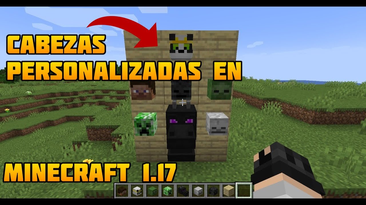 Como Personalizar Una Cabeza En Minecraft - mapaspesifikasi