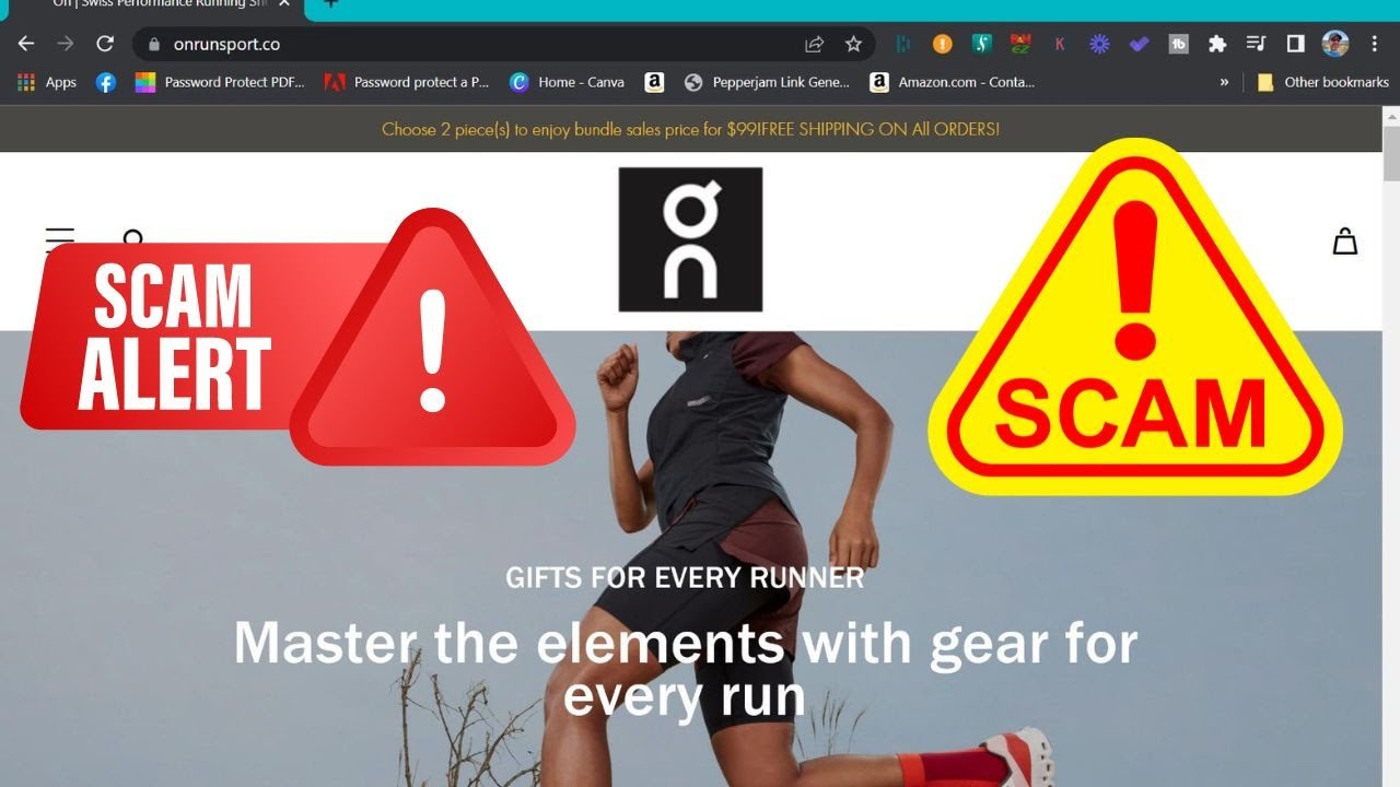 Scam Alert - On-Running Website Scam - Onrunsport.com Website Scam ...