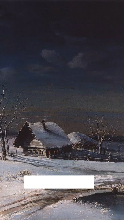 Зимнее одиночество #живопись #историяискусств #искусство #картины # ...