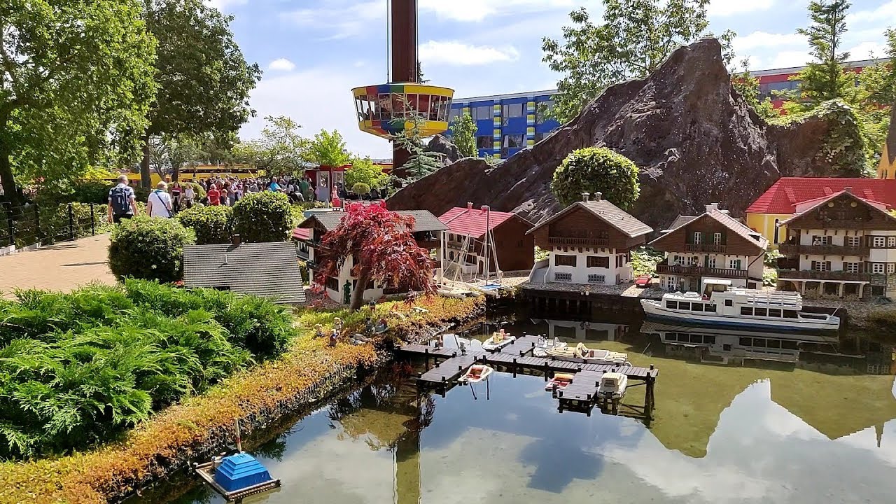LEGOLAND MINILAND LEGO CITY'S AMAZING LEGO WORK #1 - YouTube