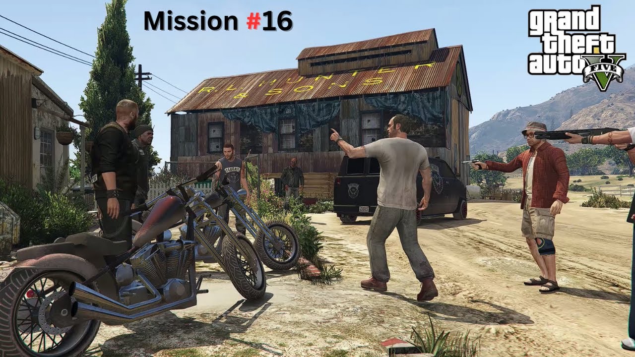 Grand Theft Auto 5 / Mission # 16 / Trevor First Mission GTA 5 / Ultra ...