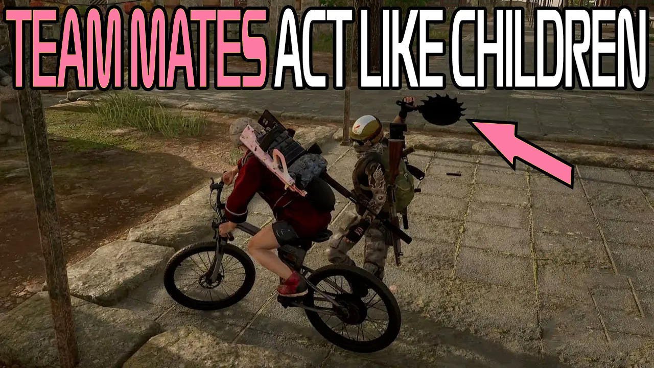 Team mates act like children - (PUBG: BATTLEGROUNDS Highlights) - YouTube