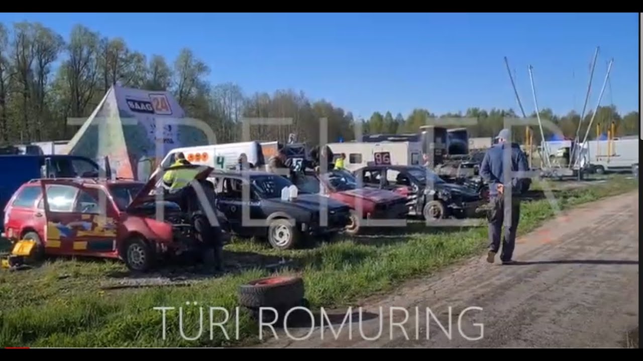 TRE(A)ILER. Türi Romuralli. Cars demolition derby in Estonia. - YouTube