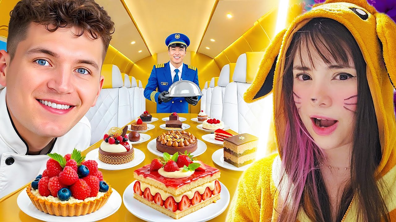 REACT | Comida de Avião de $1 vs $100.000 - YouTube