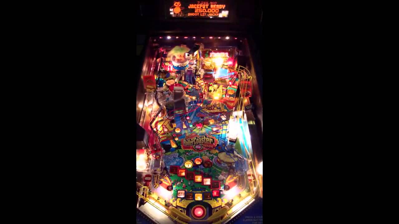 Titan Pinball Plays - Roller Coaster Tycoon Pinball - YouTube