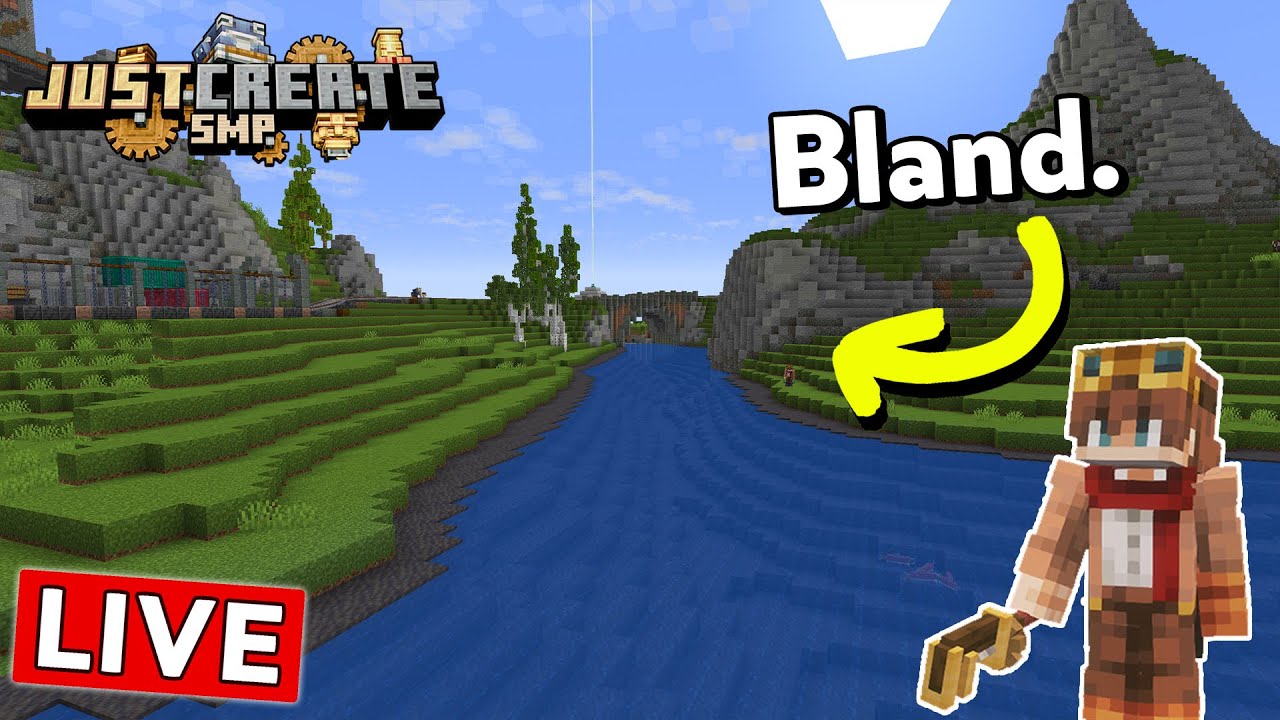 Decorating terraforming : Minecraft Survival Create Mod - YouTube