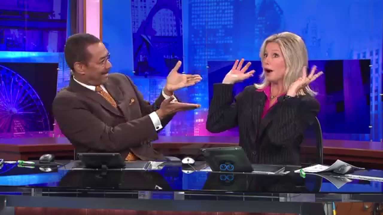 WARP SPEED: Robert Jordan and Jackie Bange commercial break handshake ...