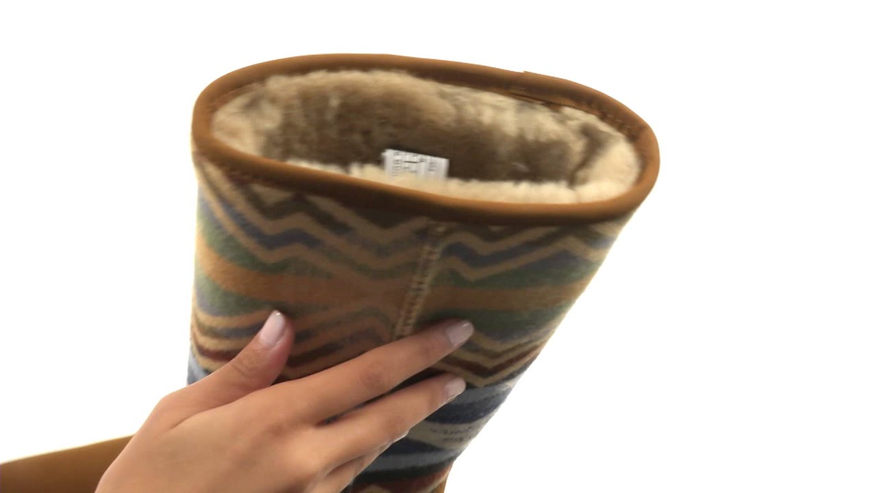 UGG Classic Tall Pendleton SKU:8619491 - YouTube