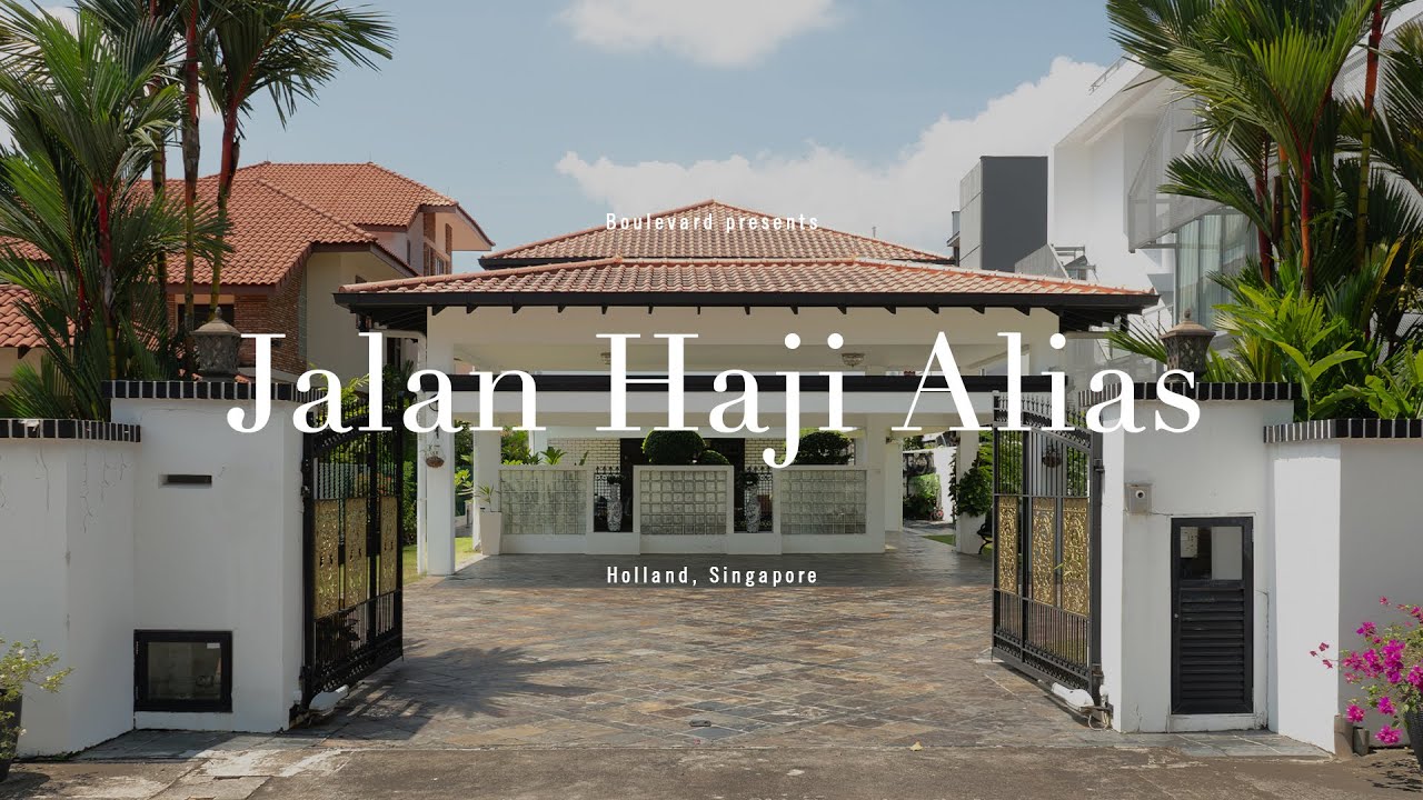 Jalan Haji Alias: Charming two-storey detached bungalow | Boulevard - YouTube