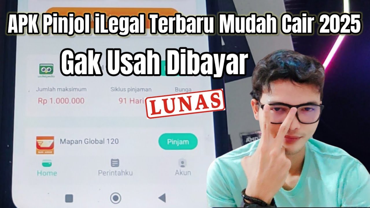 APK Pinjol iLegal Terbaru Mudah Cair 2025 Gak Usah Dibayar - YouTube