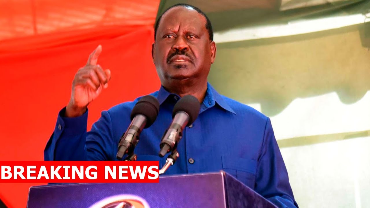 BREAKING NEWS: RAILA ODINGA SPEAKING NOW IN VIHIGA!🔥🔥 - YouTube