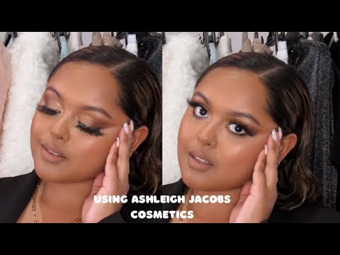 USING ASHLEIGH JACOBS COSMETICS - YouTube