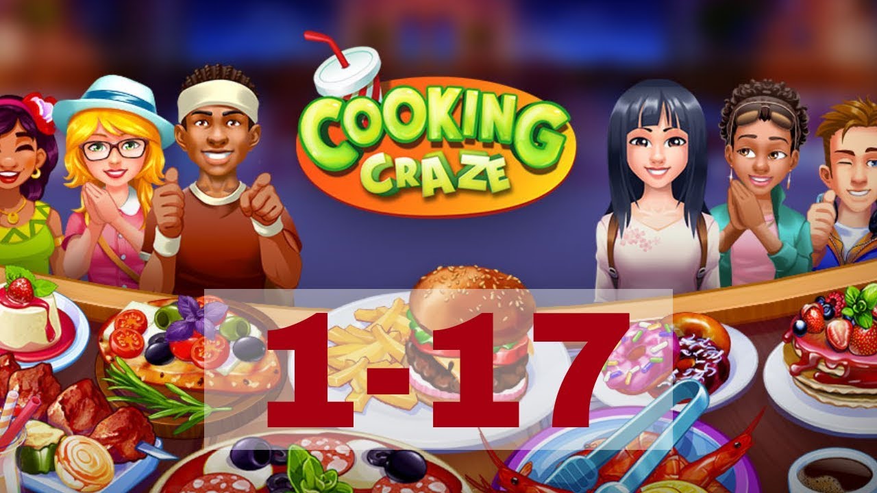 🍩 COOKING CRAZE 🍔 en Español Gameplay - Nueva York - Niveles 1 - 17 ...