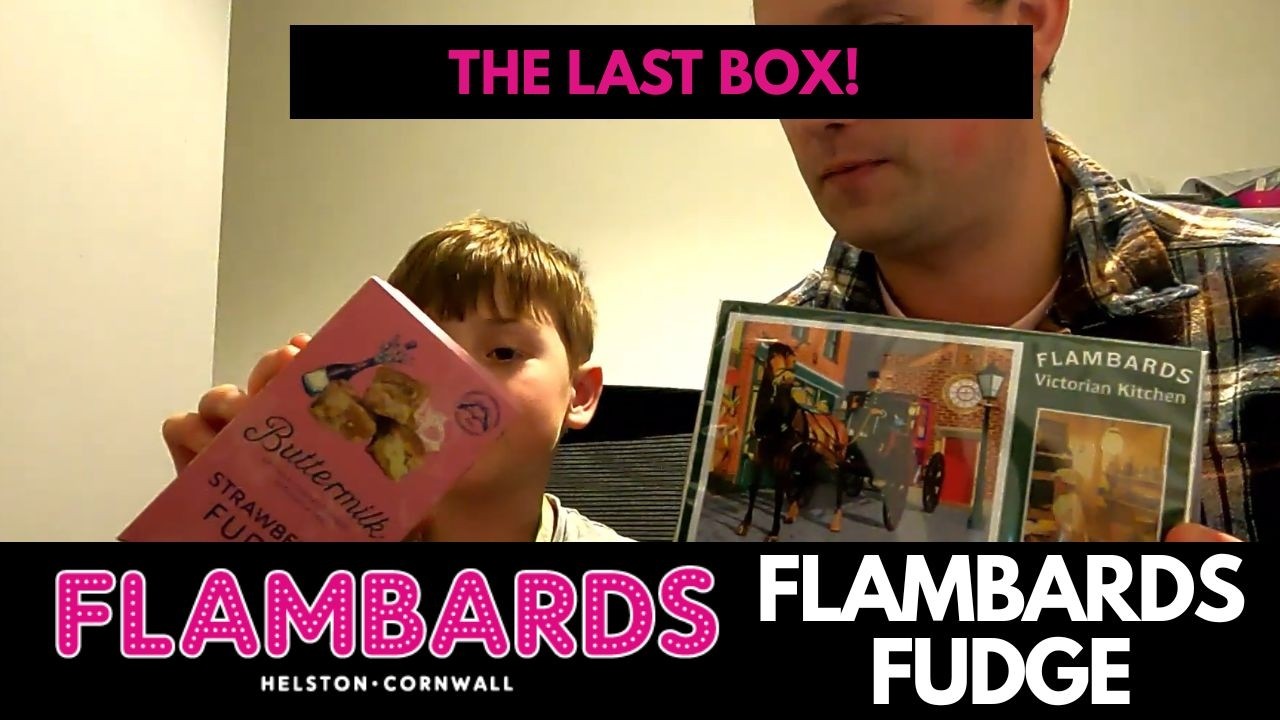 Opening Victorian Village Fudge from Flambards Theme Park - YouTube