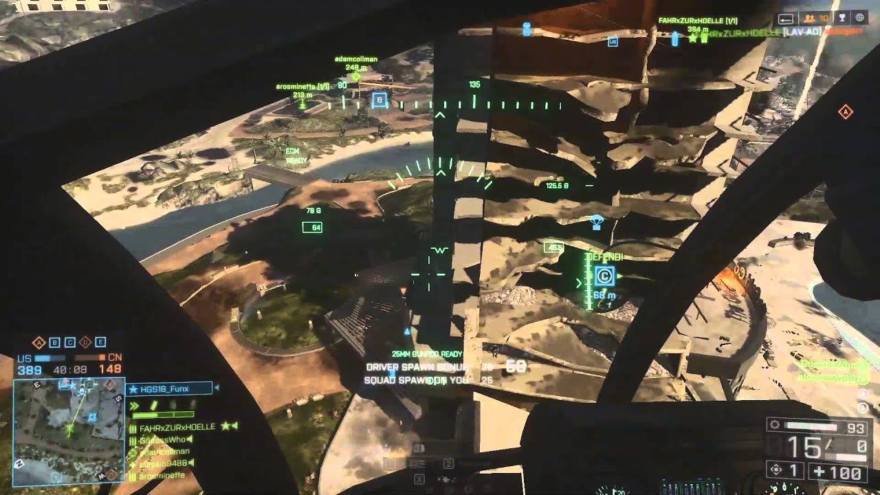 BF4 Hainan Resort Flying Z-11 - YouTube