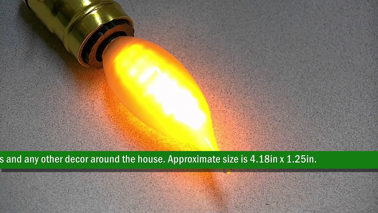 Product Code: 45736 C32 15 LED Light Bulb - YouTube