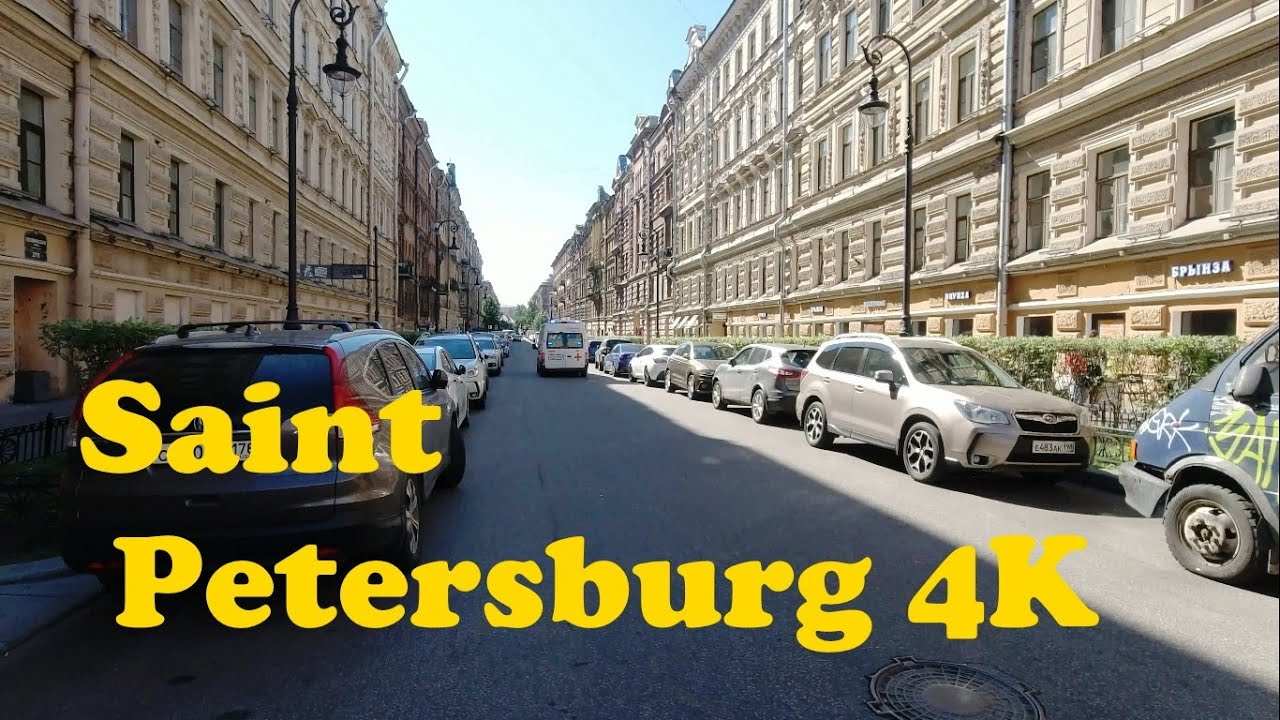 Walk around Saint Petersburg. [4K] Finland Station Liteyny Prospekt ...