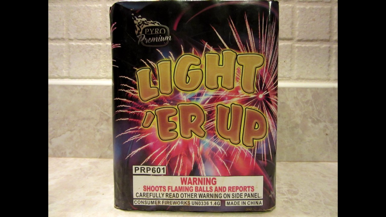 Light Er Up Pyro Premium Pyro King Fireworks 16 Shots 2019 - YouTube