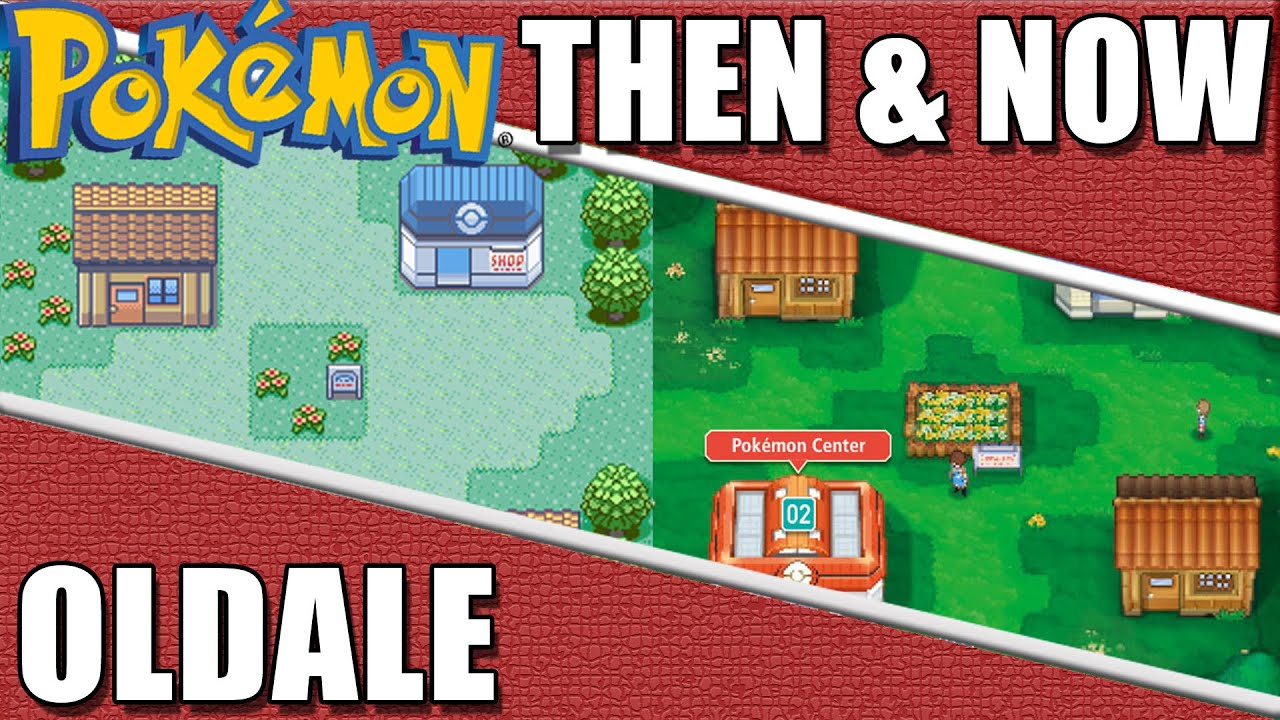 Pokemon Then & Now - Oldale Town Comparison - YouTube