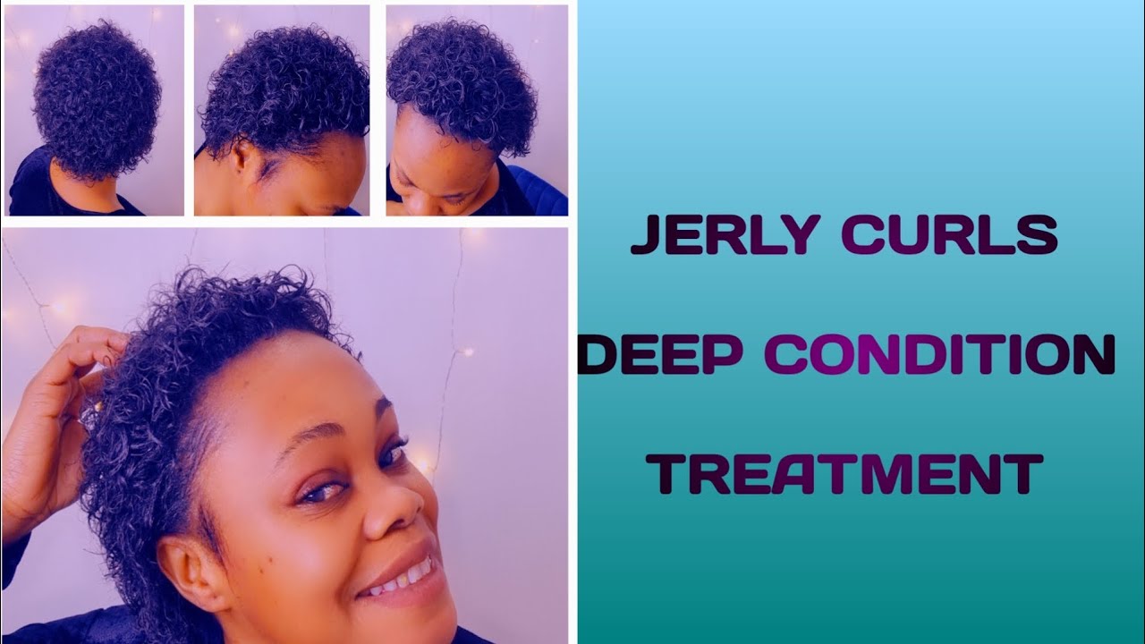 BEST DEEP CONDITION WITH CANTU HAIR MASQUE ON JHERI CURLS / CURLY PERM ...