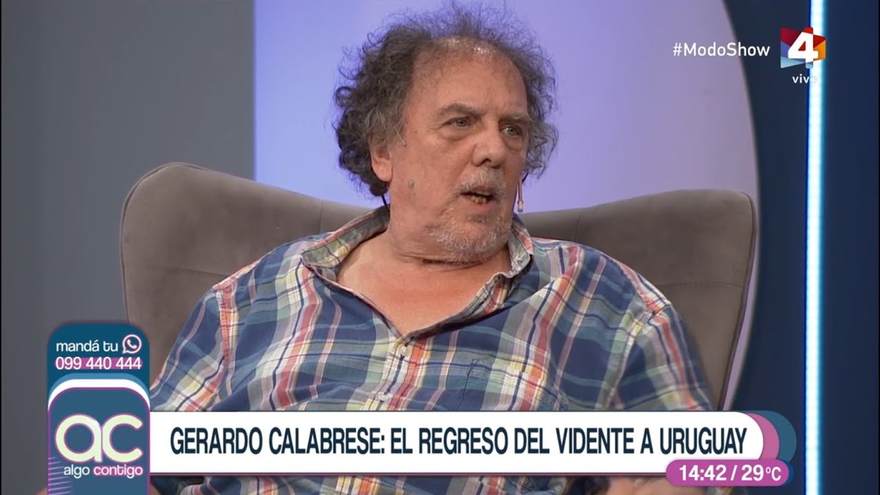 Algo Contigo - Gerardo Calabrese: El regreso del vidente a Uruguay ...