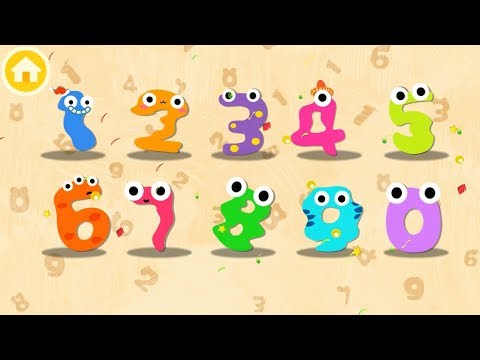 Magic Numbers Educational game for baby or toddler - YouTube