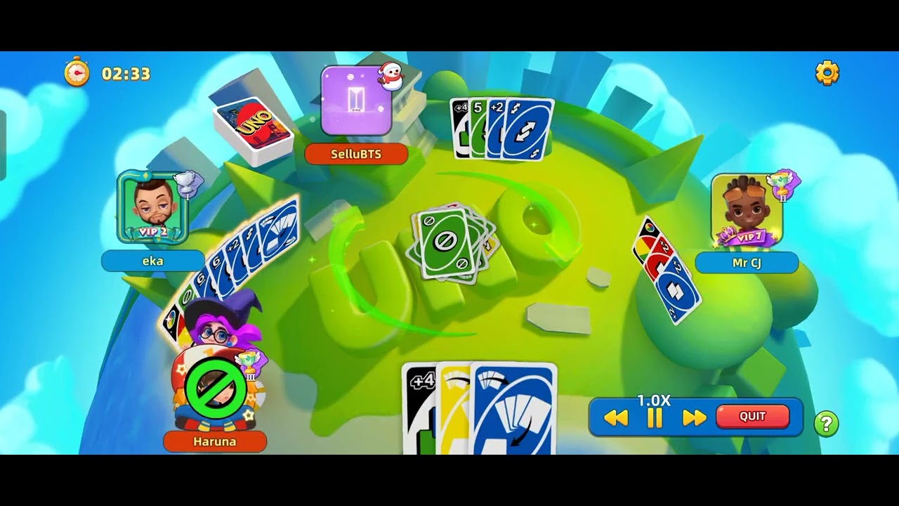 UNO Go Wild x80 win 18,960 coins - YouTube