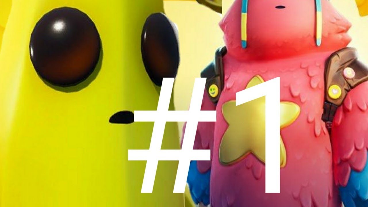 agent pelluche 003 et agent banane 009 découvre fortnite #1 - YouTube