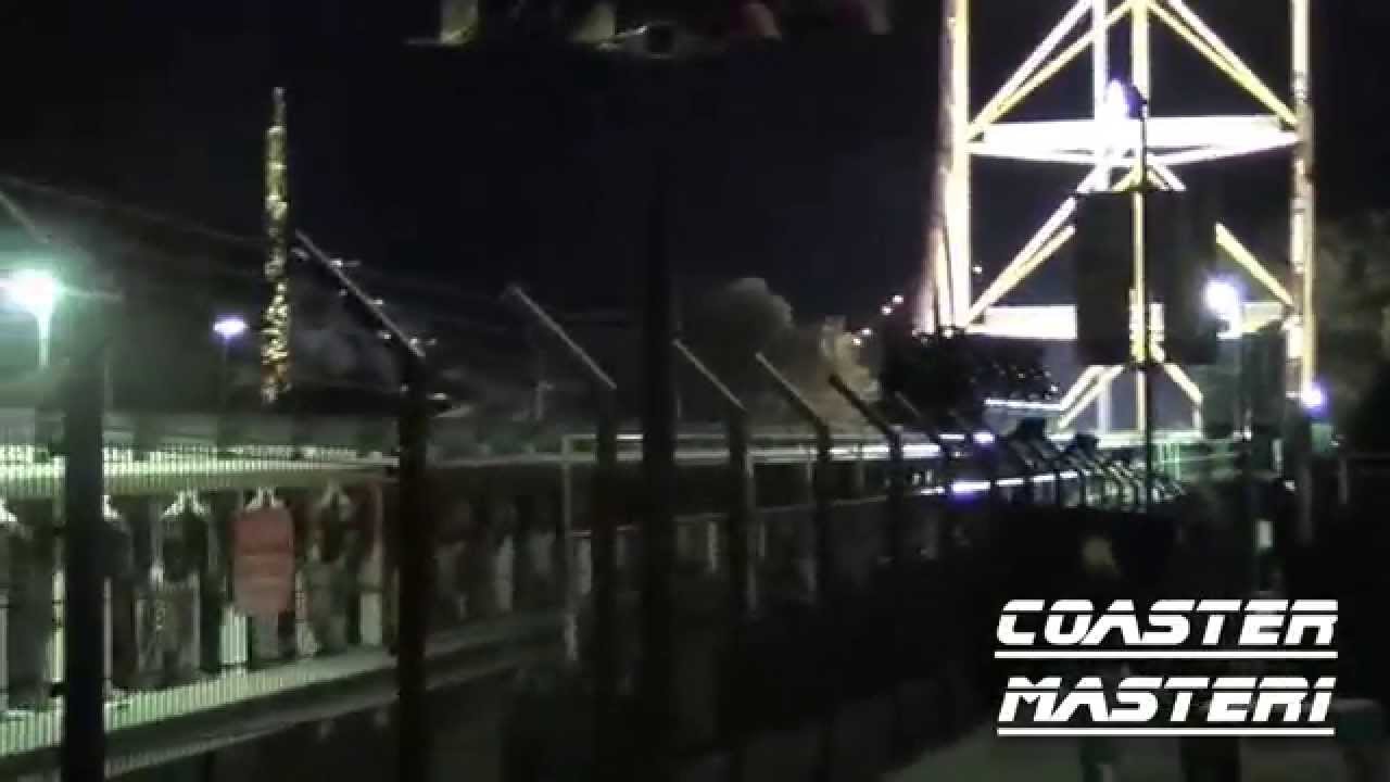 Top Thrill Dragster ROLLBACK - YouTube