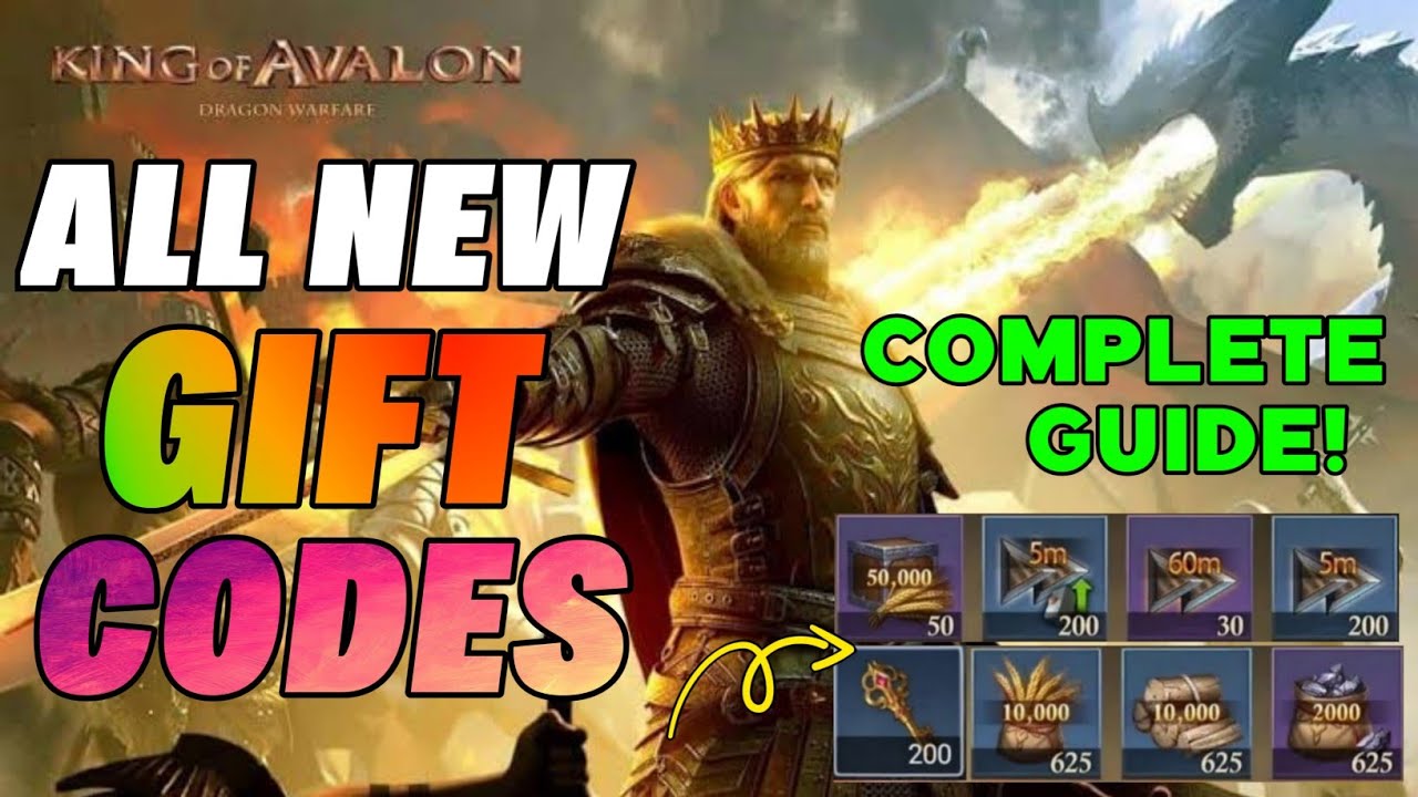 Gift Code And Hero Guide🔘 King Of Avalon | New King Of Avalon Codes 2024 | KOA Gift Code - YouTube