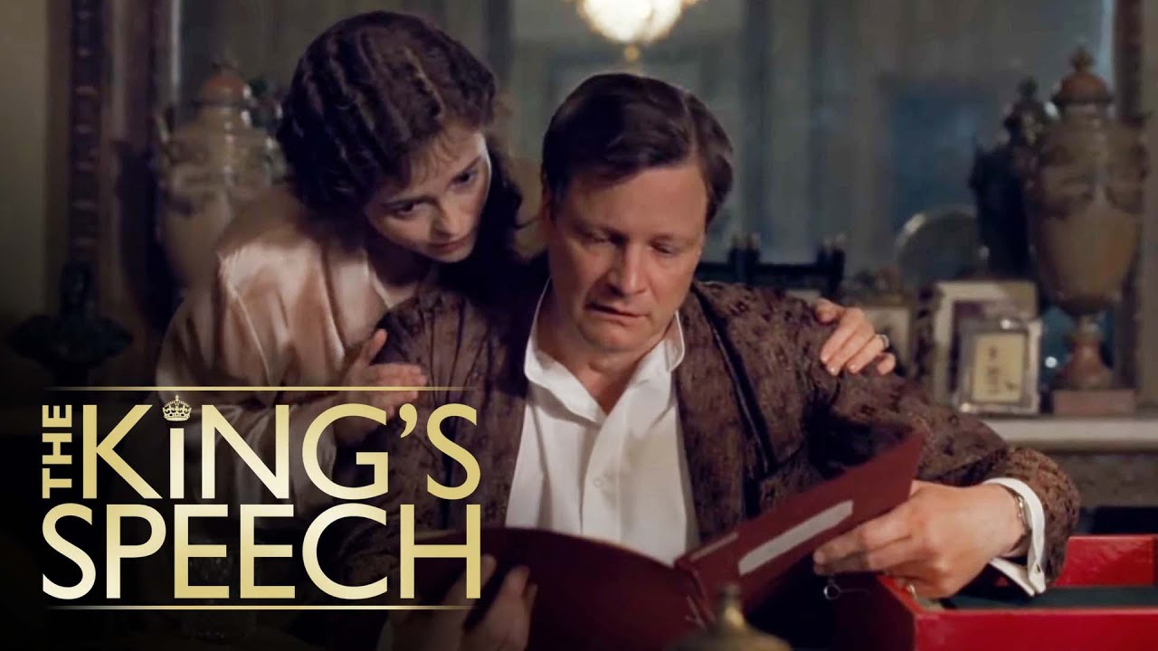 'I Am Not a King' Scene | The King's Speech | Colin Firth, Geoffrey ...