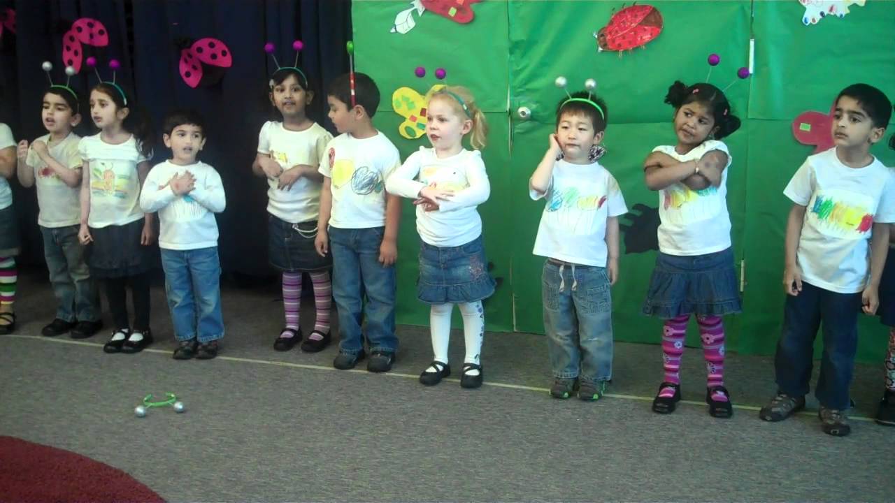 Stratford Preschool class A4 spring program - YouTube