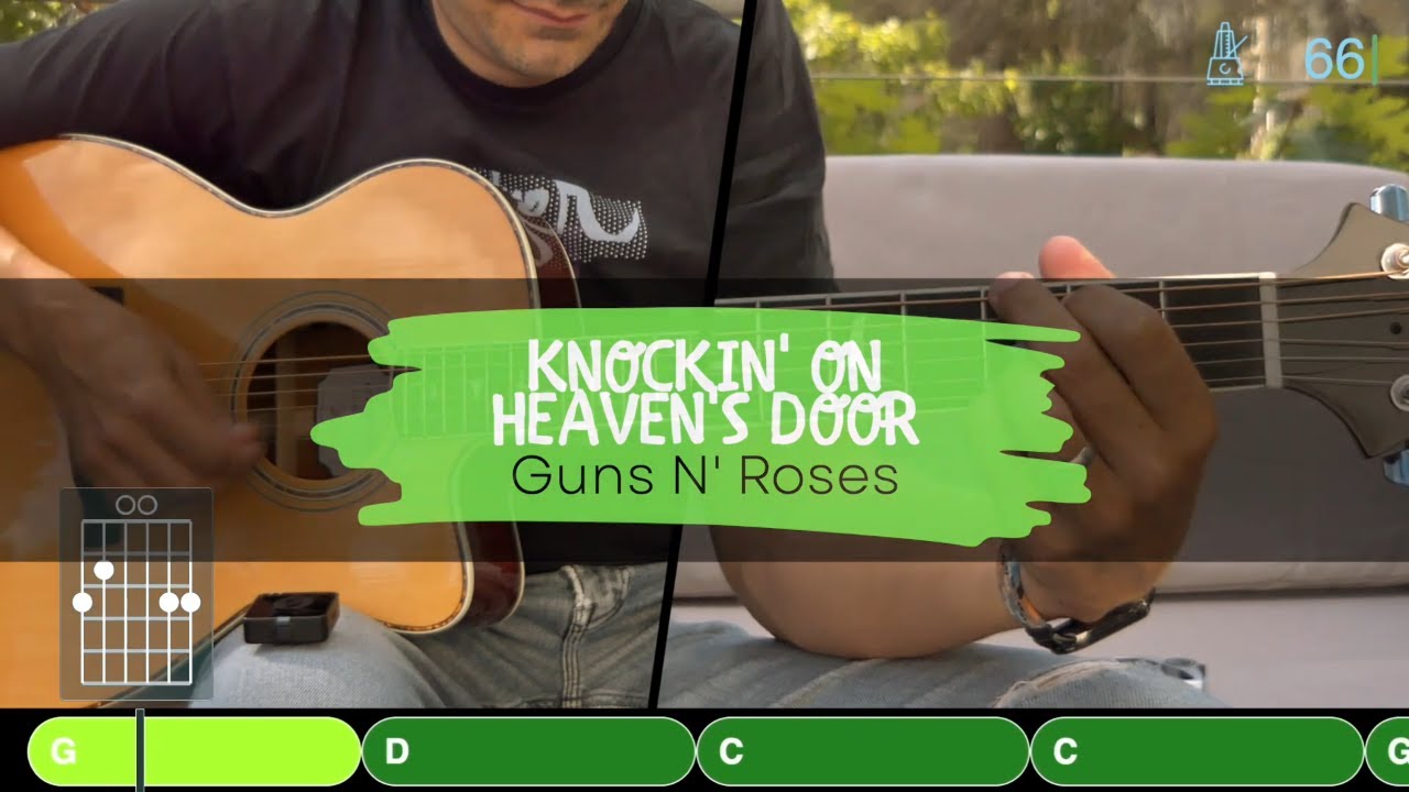 PlayAlong Guitare : "Knockin' on Heaven's Door" de Guns N' Roses ...