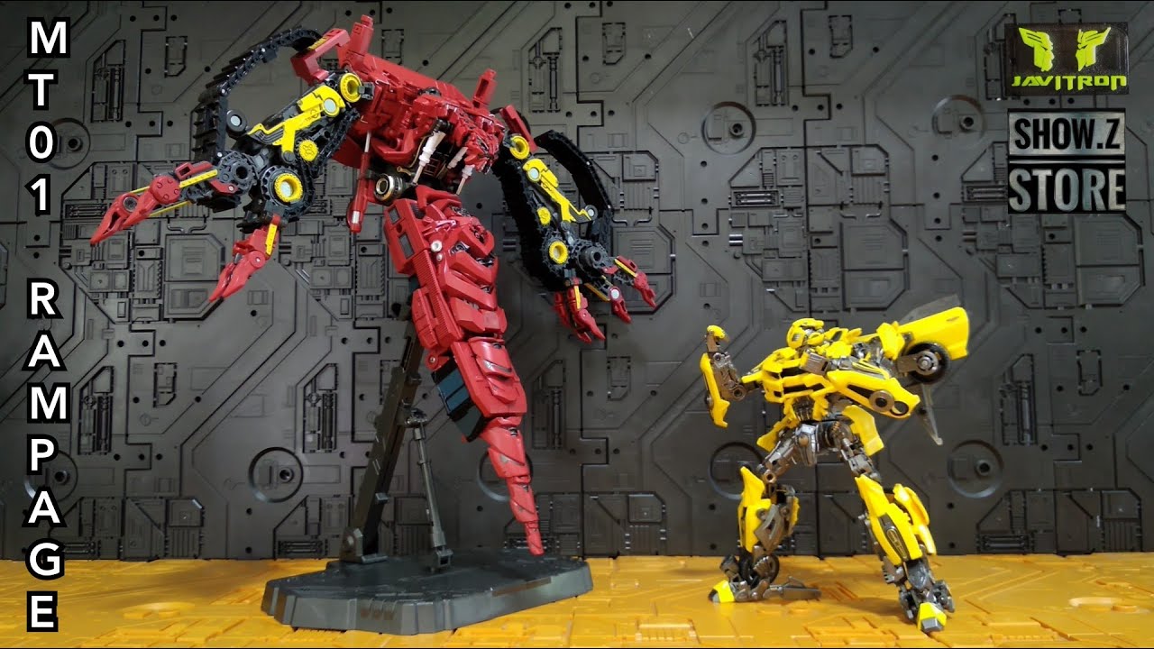 Review Transformers Mechanical Team MT-01 Rampage Mpm Masterpiece Movie ...