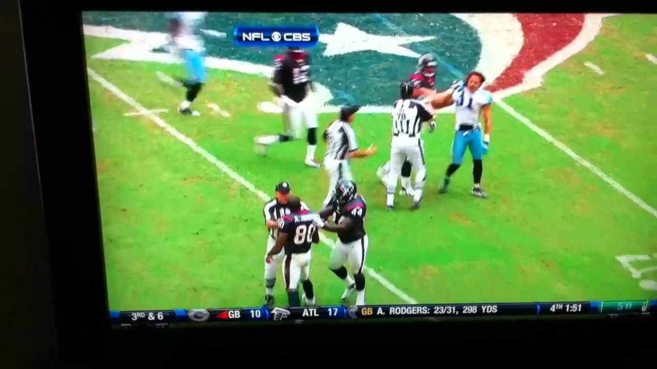 Andre Johnson/Cortland Finnegan Fight - YouTube