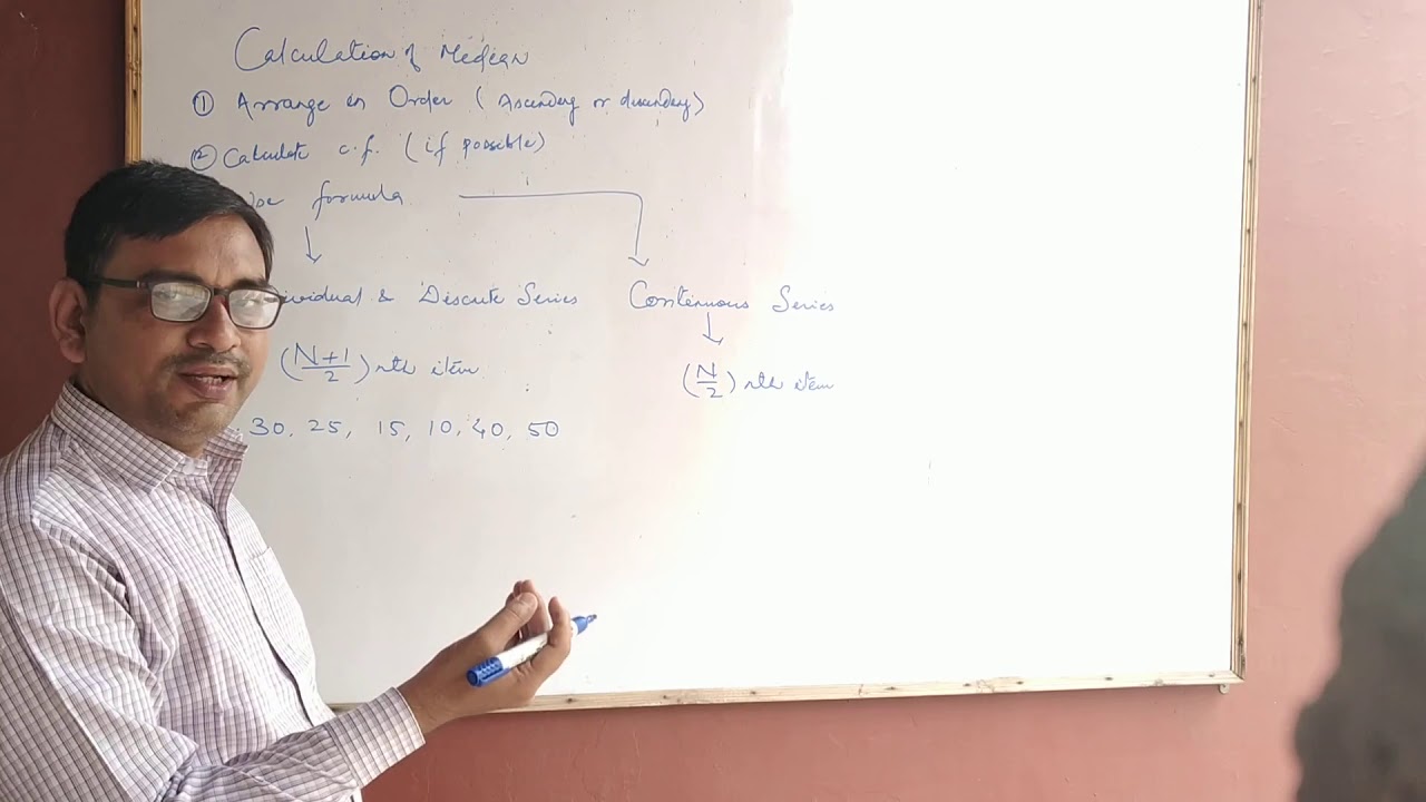 Median- Individual Series - YouTube