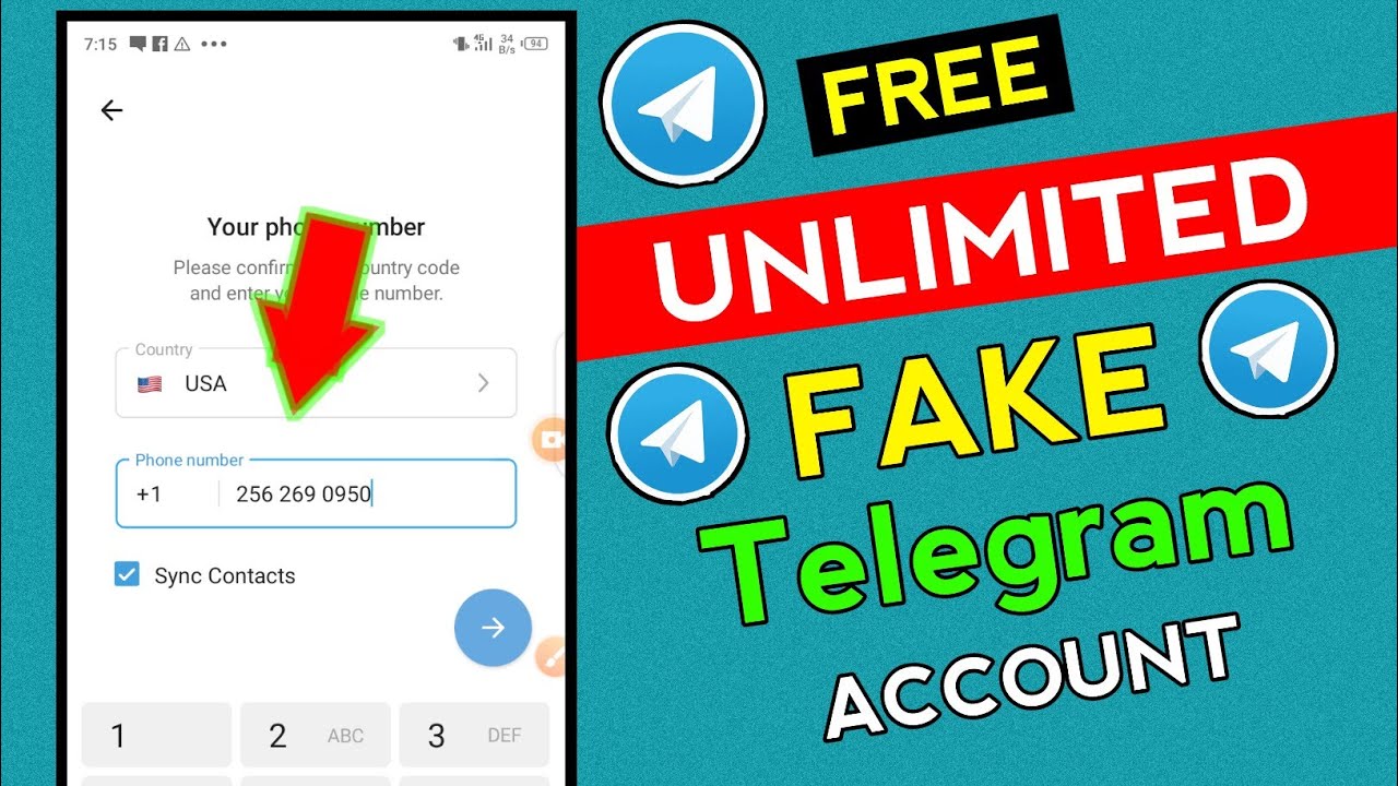 How to Create Telegram Fake Account Without Phone Number - YouTube