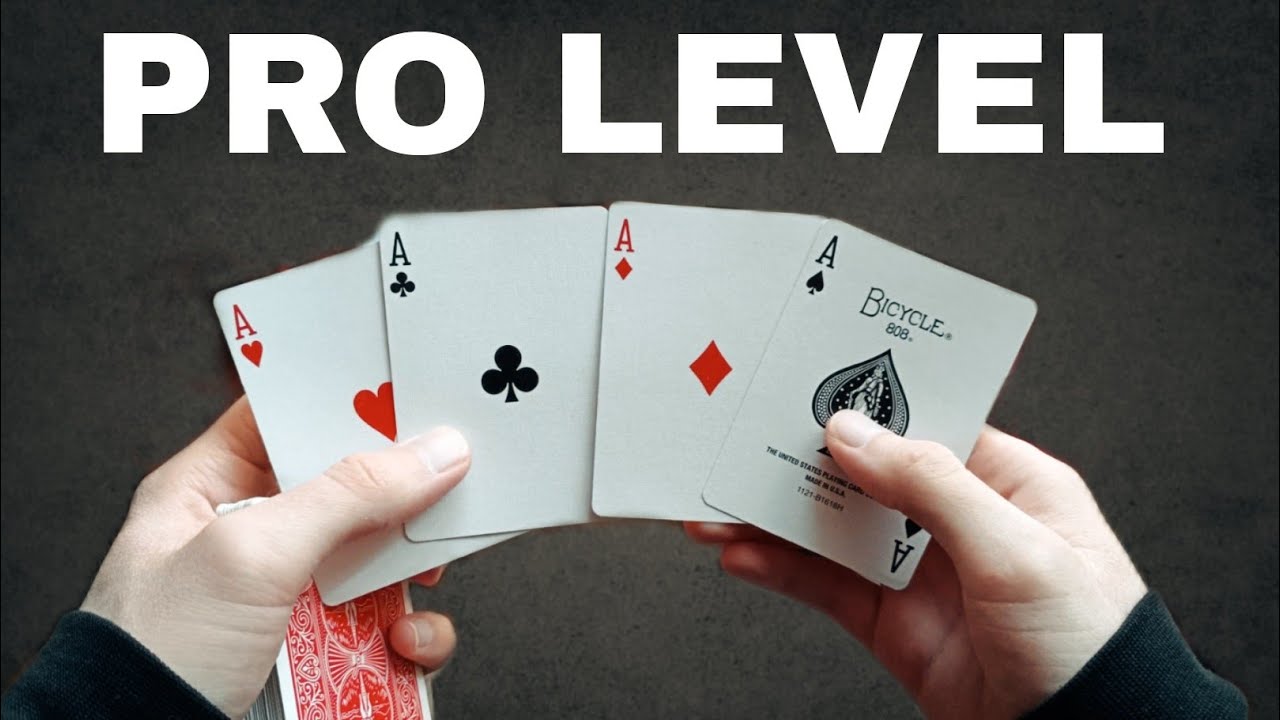 The WORLD FAMOUS 4 Ace Trick Tutorial - YouTube