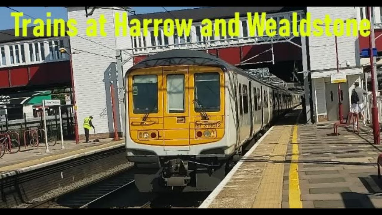 Trains at Harrow and Wealdstone 08/06/2023 - YouTube