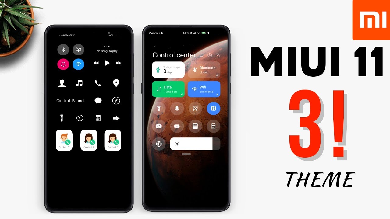 TOP 3 Amazing Xiaomi THEME For MiUi 11 | #2 - YouTube